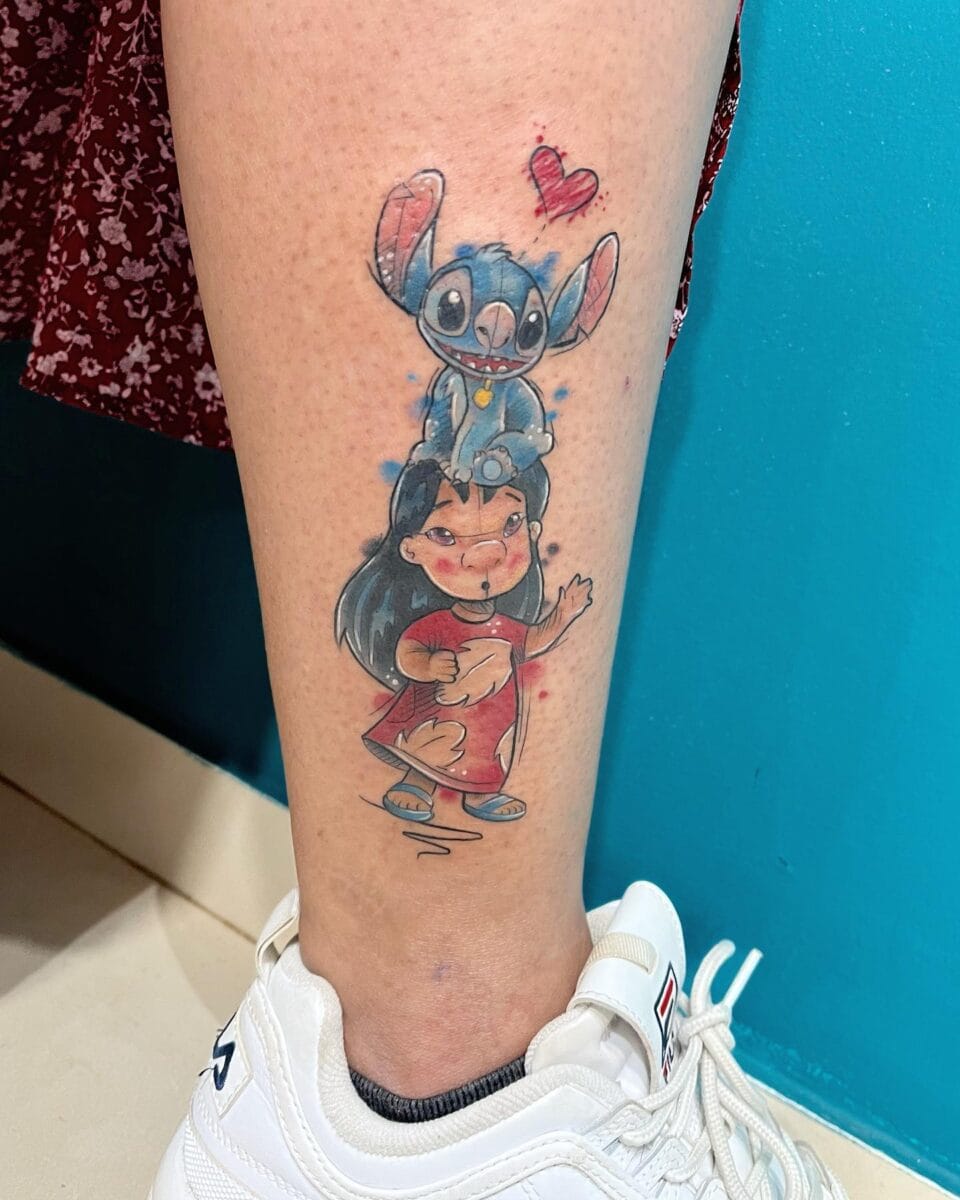 24 Lilo and Stitch Tattoos That Celebrate Ohana and Friendship
