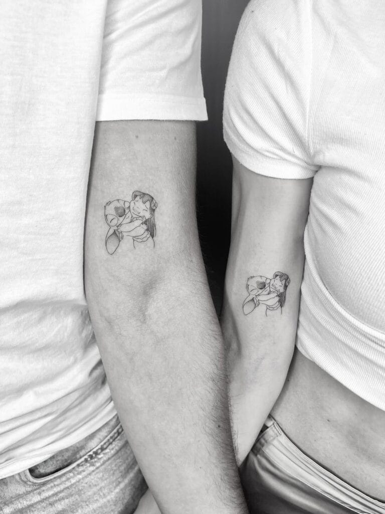 24 Lilo and Stitch Tattoos That Celebrate Ohana and Friendship