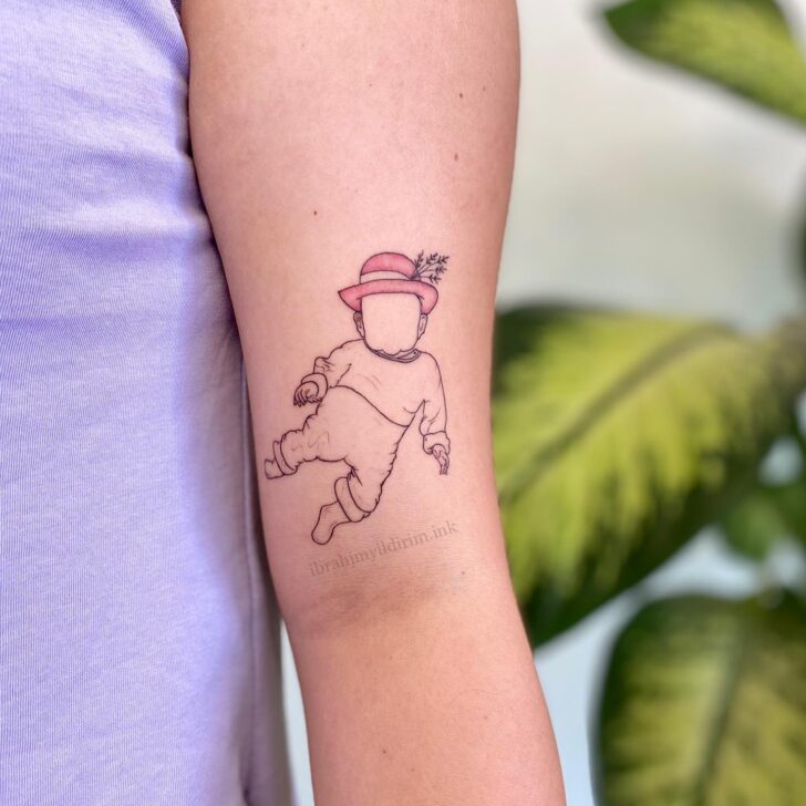 25 Beautiful First Baby Tattoo Ideas for Moms Celebrating Motherhood
