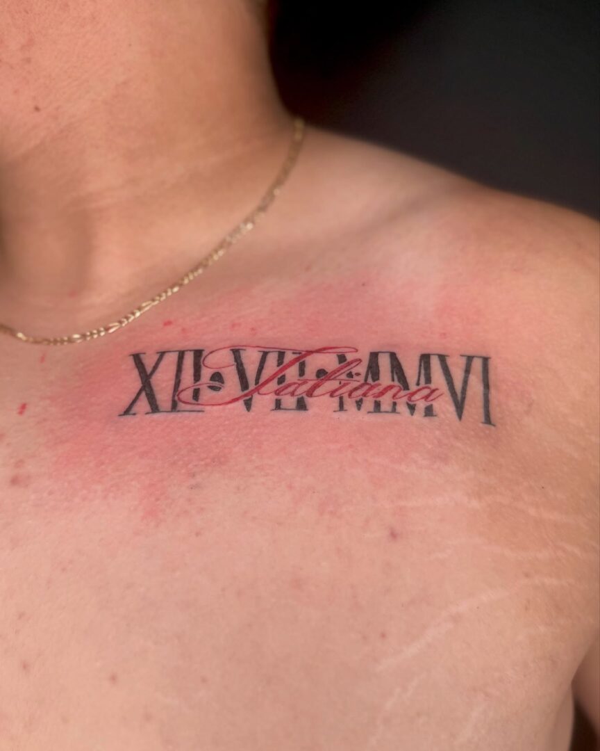26 Bold Roman Numeral Tattoo Ideas for Men with Strong Placements